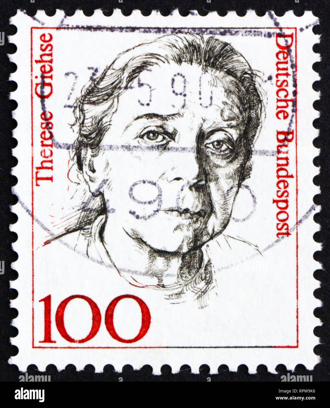 Actress philately stamp hi-res stock photography and images - Alamy