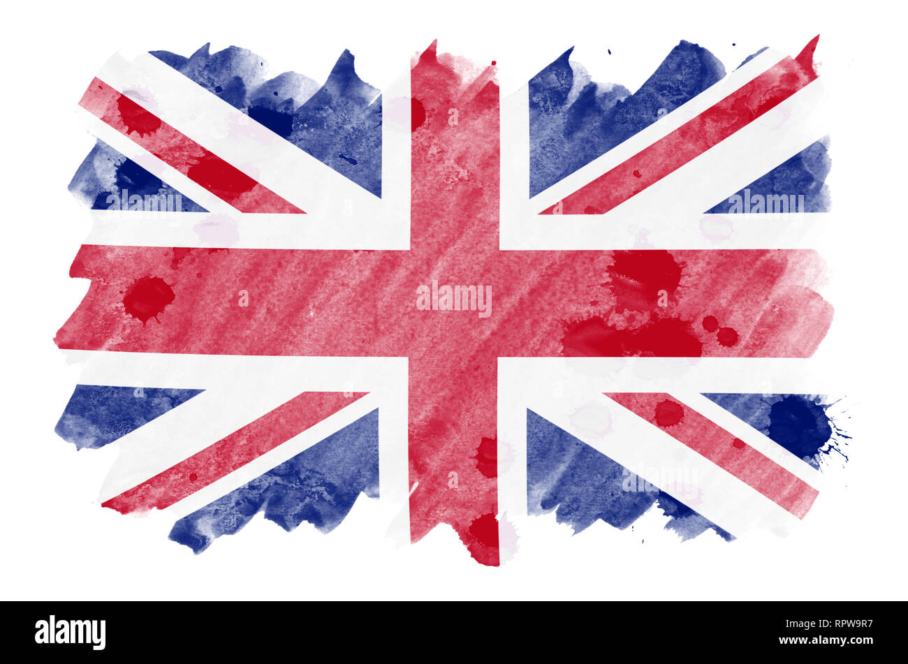 Gb flag gbr Cut Out Stock Images & Pictures - Alamy