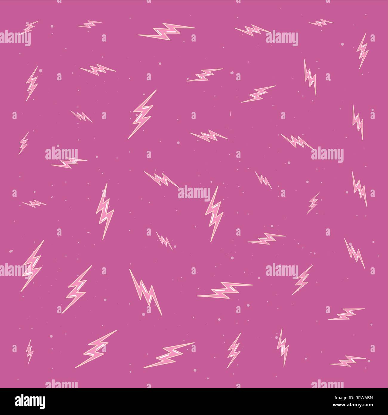 pink thunderbolt decoration power background vector illustration Stock ...