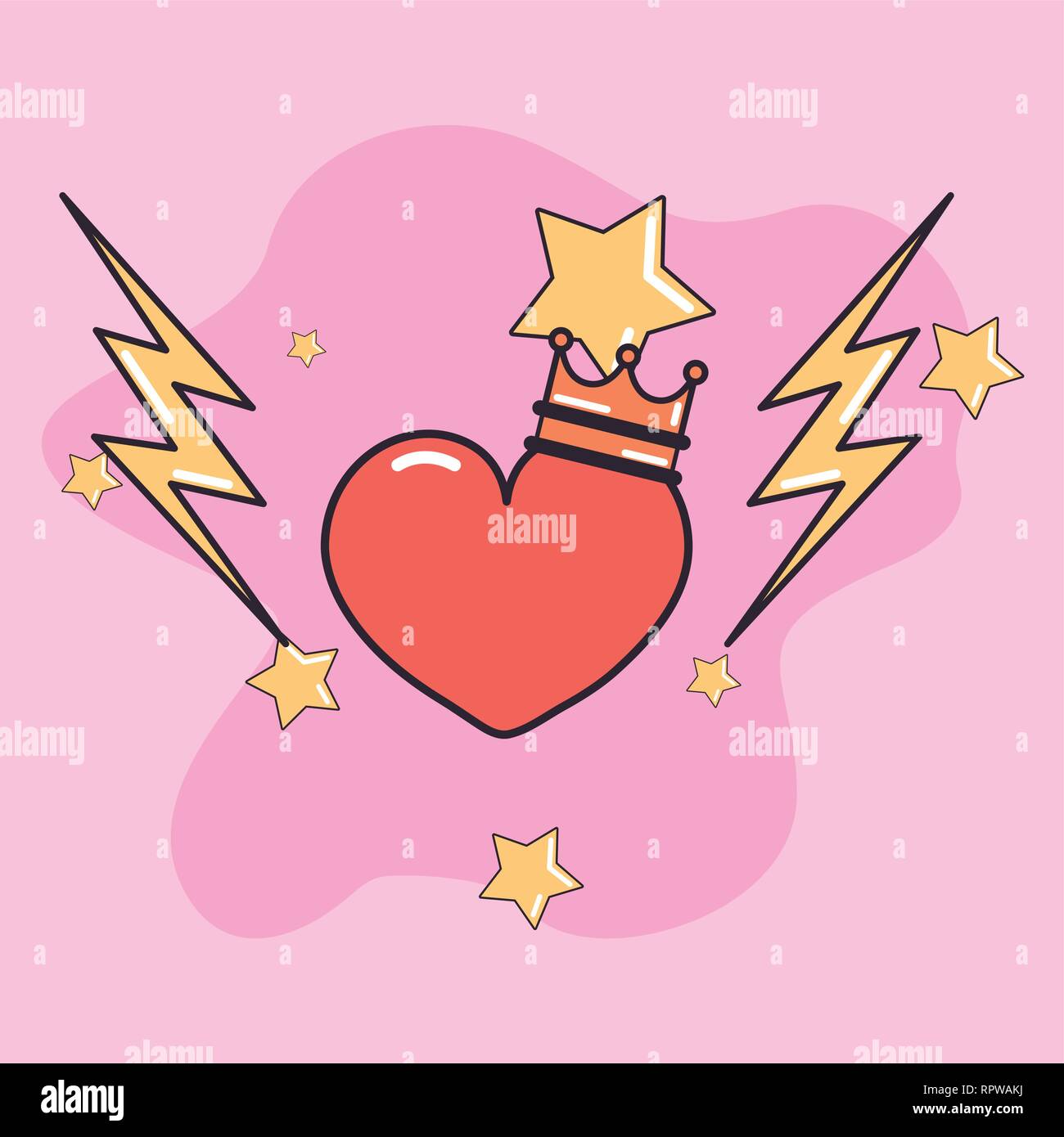 Feminism red lips Stock Vector Images - Alamy