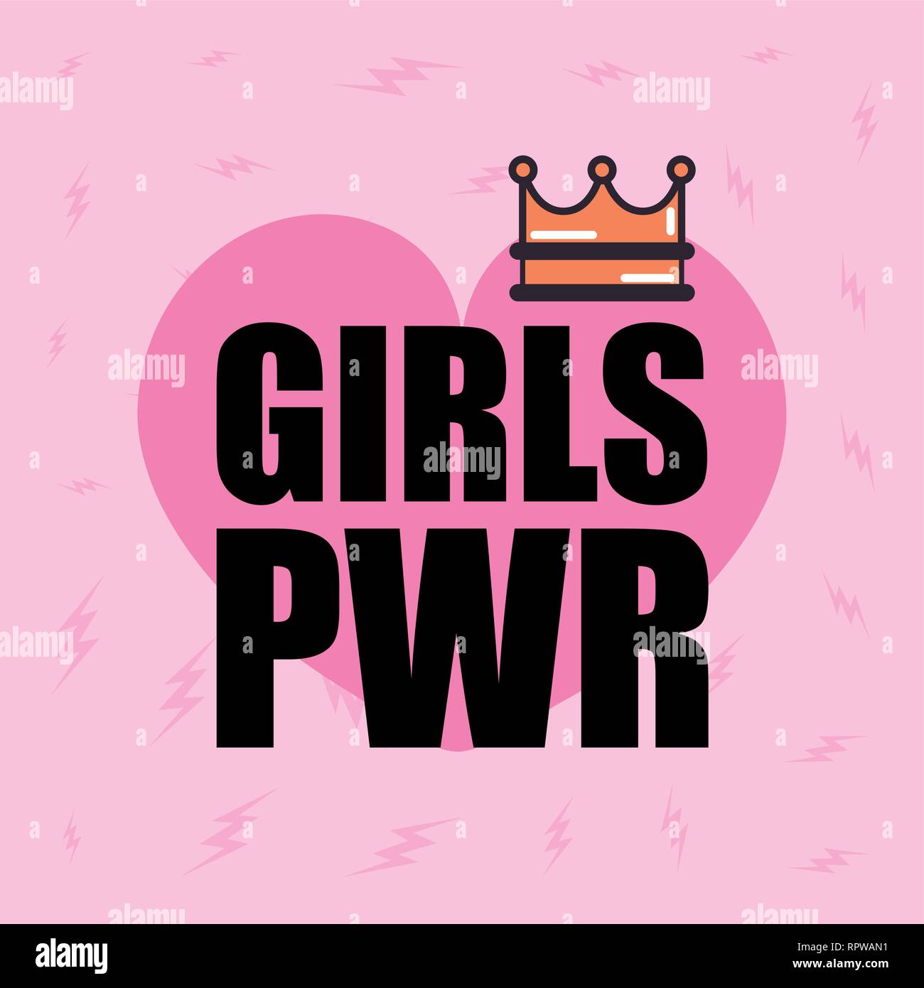 Grl power Stock Vector Images - Alamy