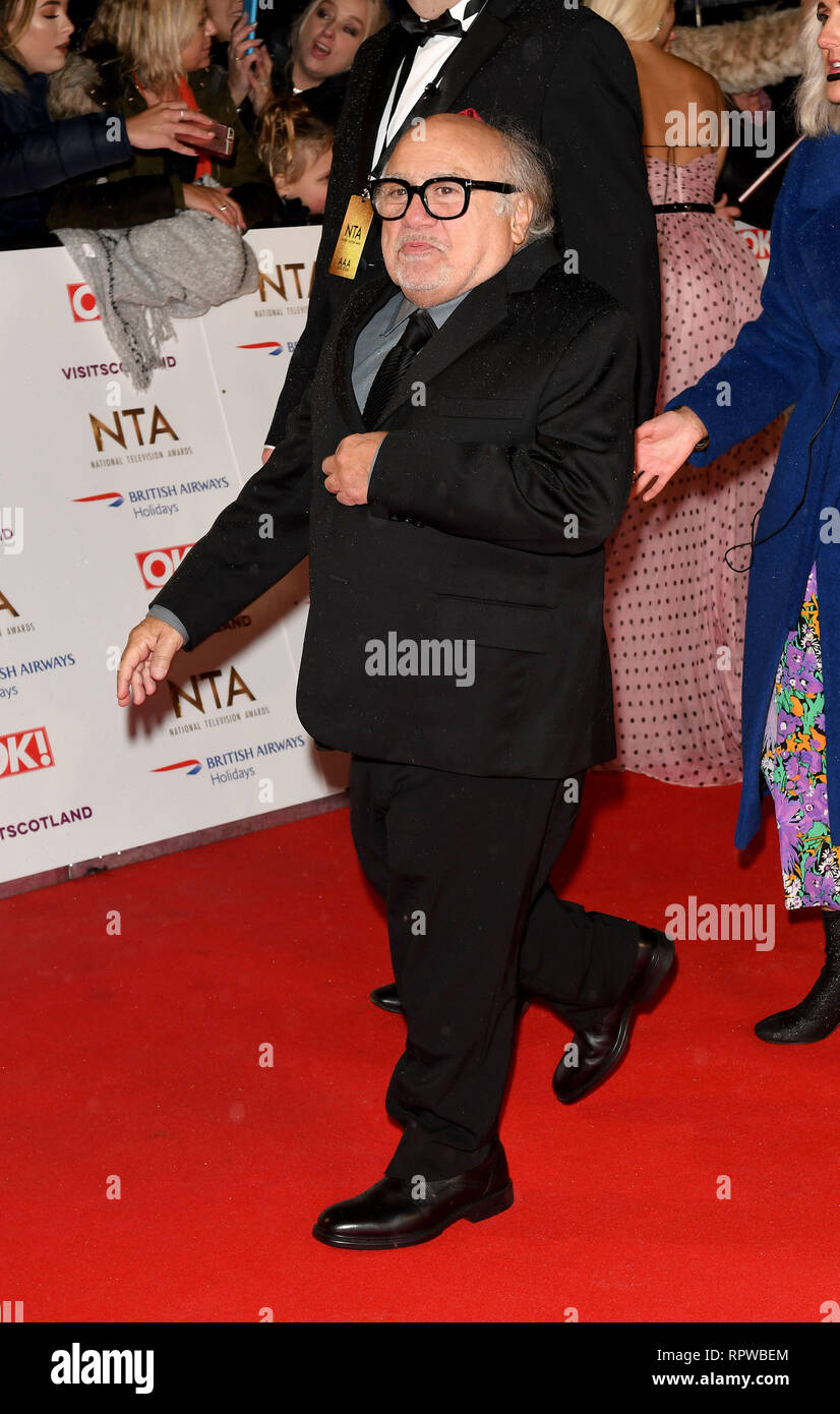 The National Television Awards (NTA's) 2019 held at the O2 - Arrivals ...