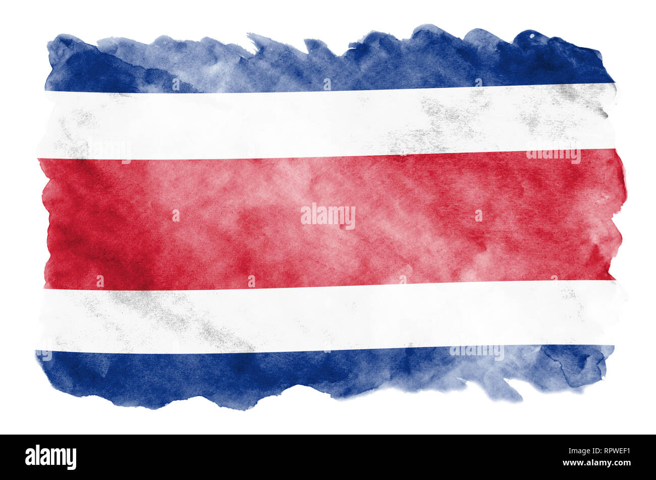 Costa Rican Flag Wallpaper