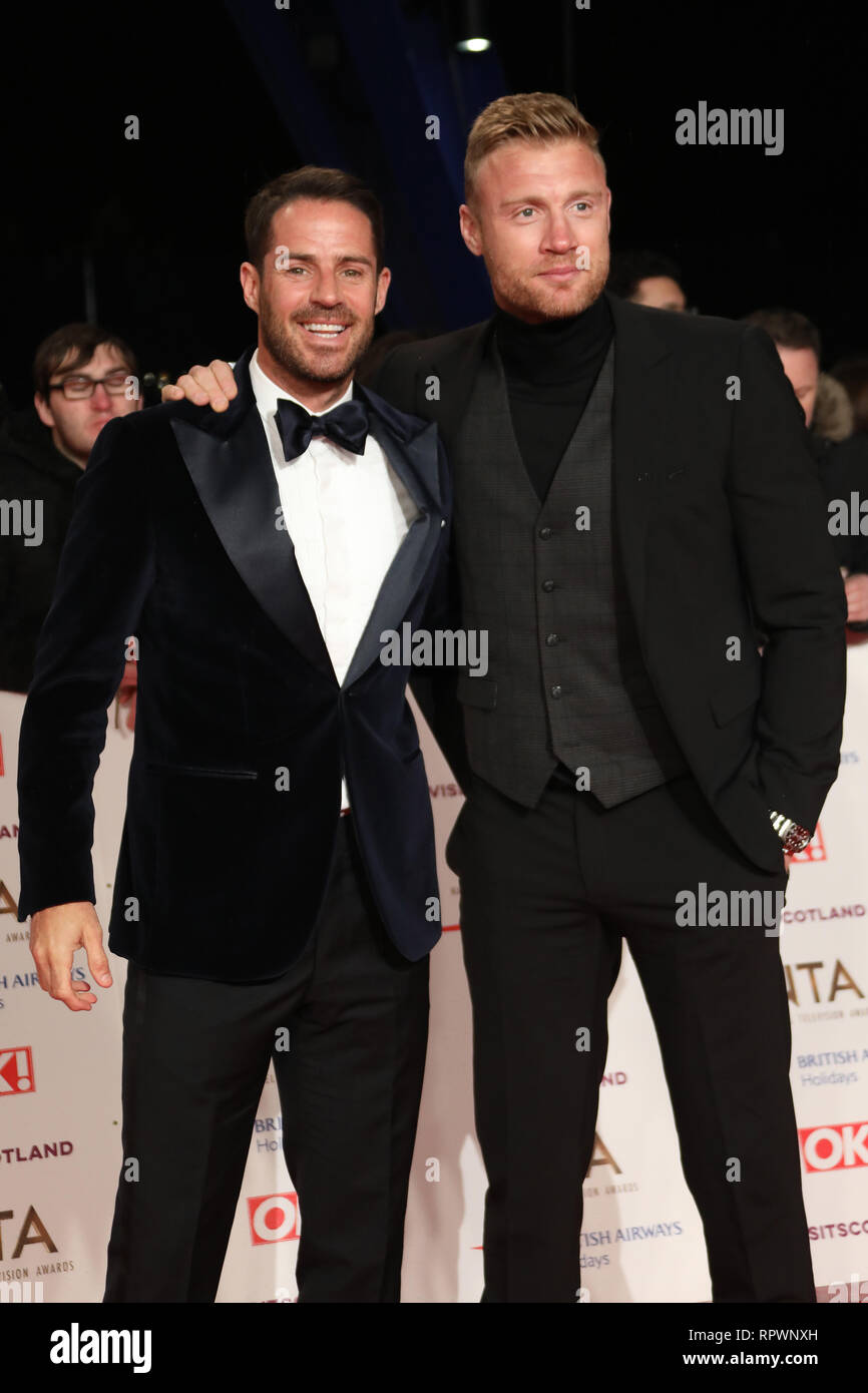 The National Television Awards (NTA's) 2019 held at the O2 - Arrivals Featuring: Jamie Redknapp ...