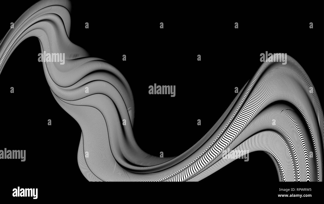 Abstract wave pattern copy Black and White Stock Photos & Images - Alamy