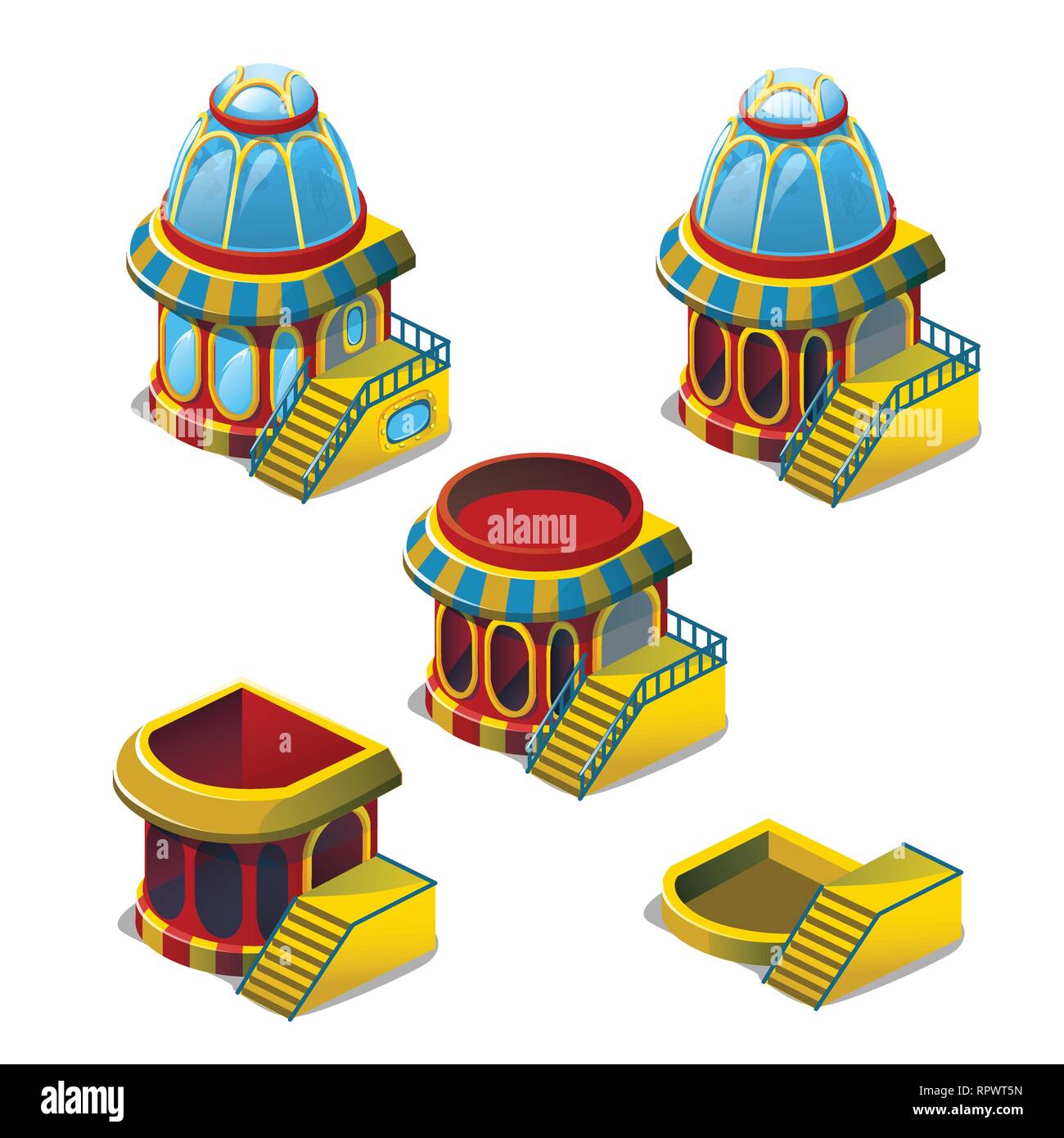 Glass dome roof Stock Vector Images - Alamy