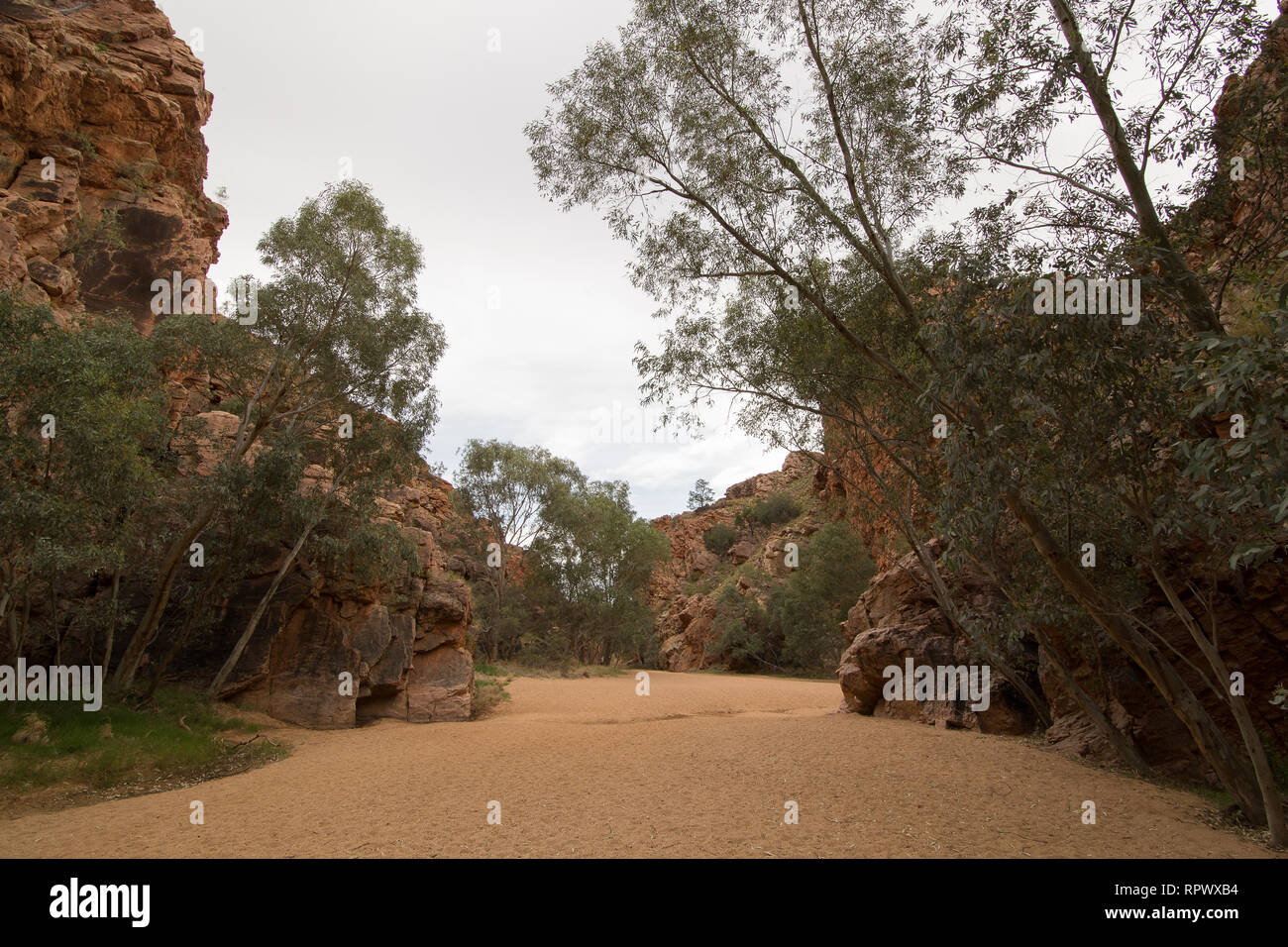 Emily Gap is situated on Aboriginal land, and is reportedly the most ...