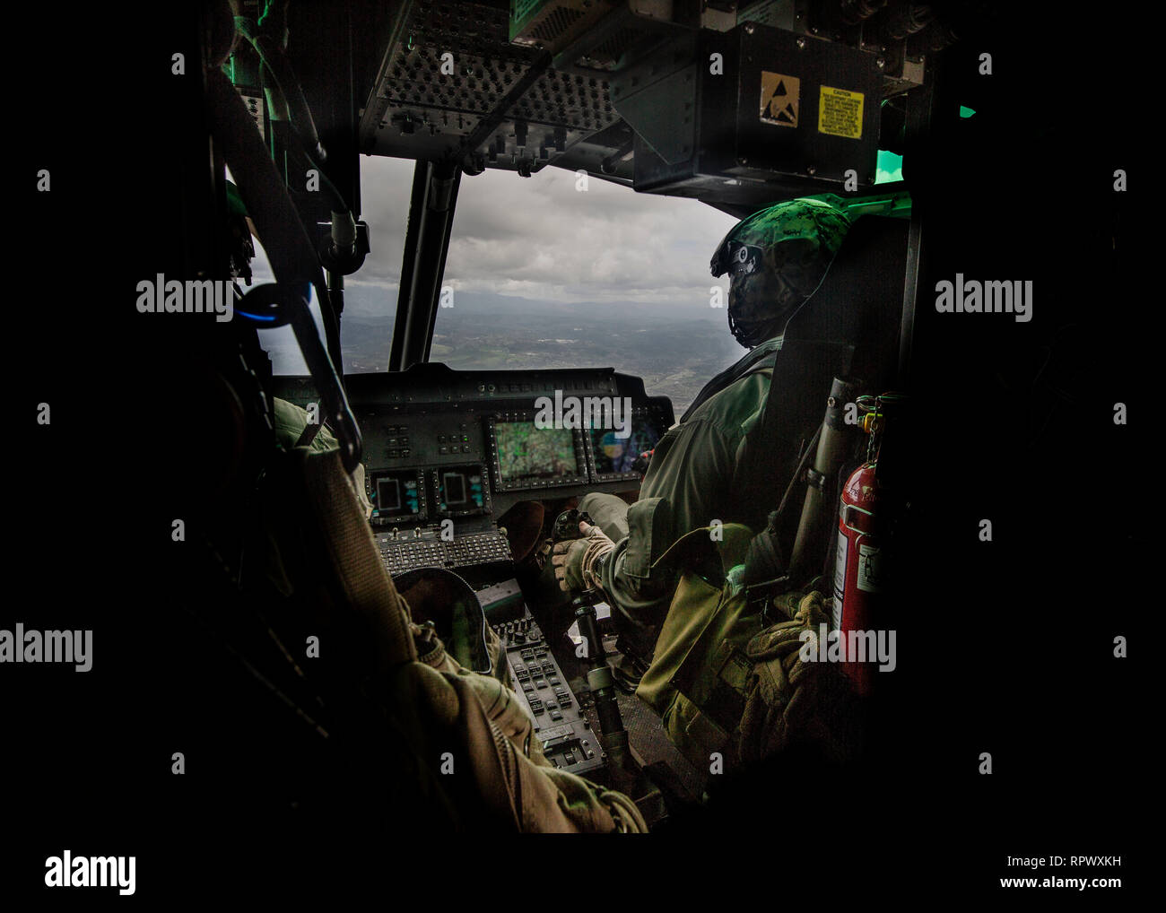 Marines with Marine Light Attack Helicopter Squadron (HMLA) 469, Marine ...