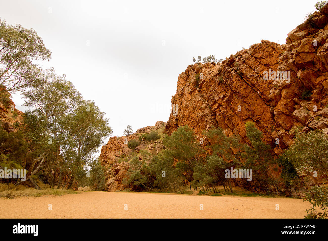 Emily Gap is situated on Aboriginal land, and is reportedly the most ...