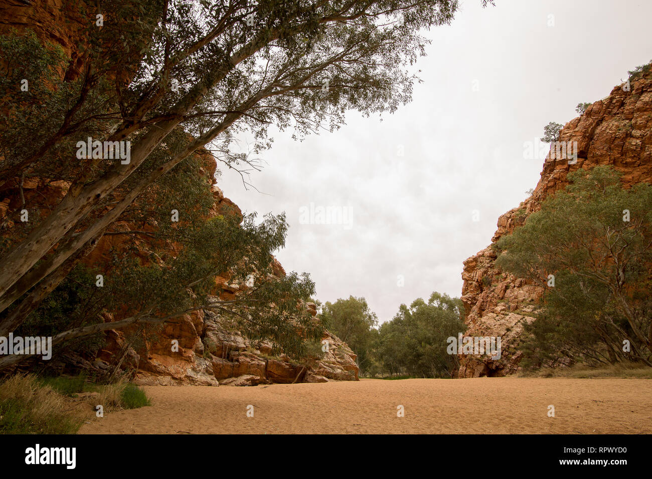 Emily Gap is situated on Aboriginal land, and is reportedly the most ...