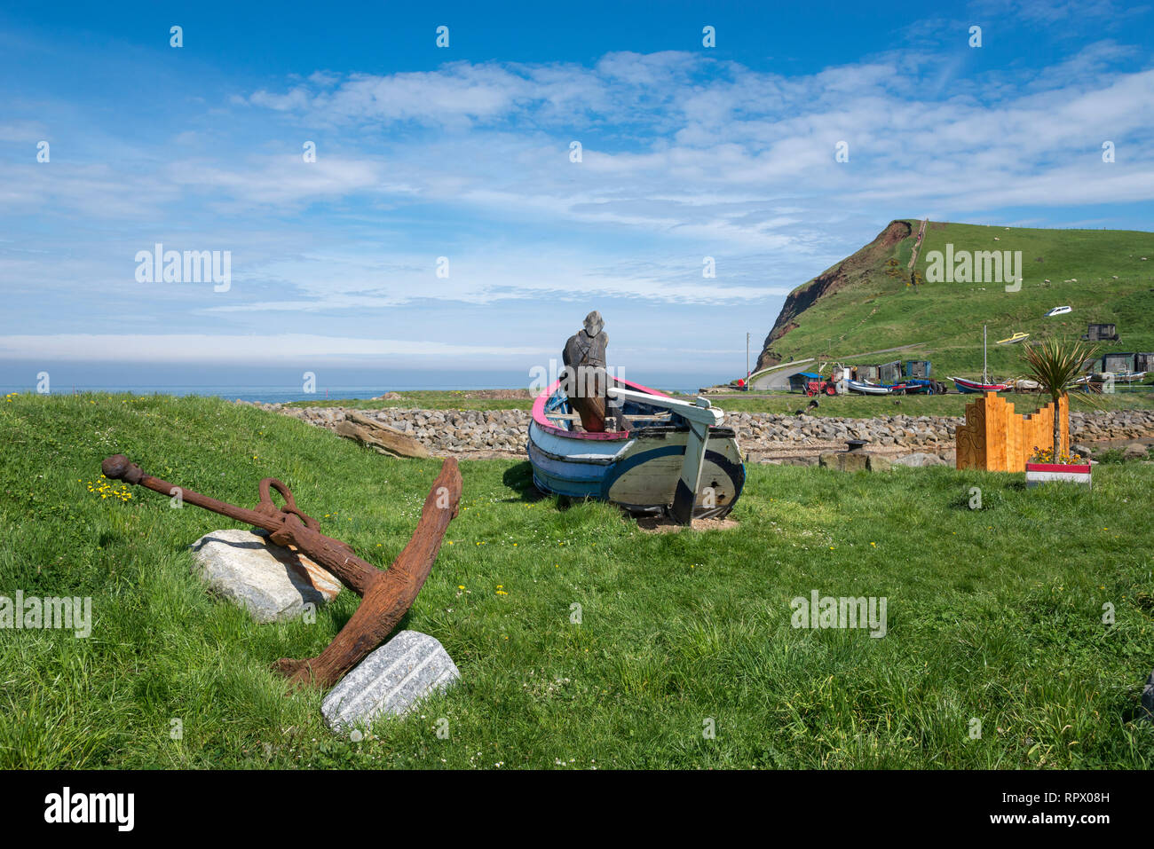 Yorkshire coble boat hi-res stock photography and images - Alamy