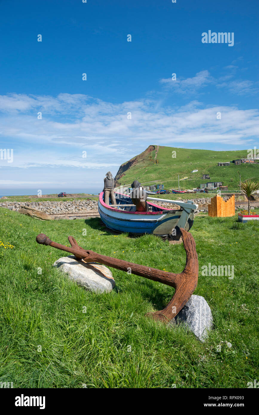 Yorkshire coble boat hi-res stock photography and images - Alamy