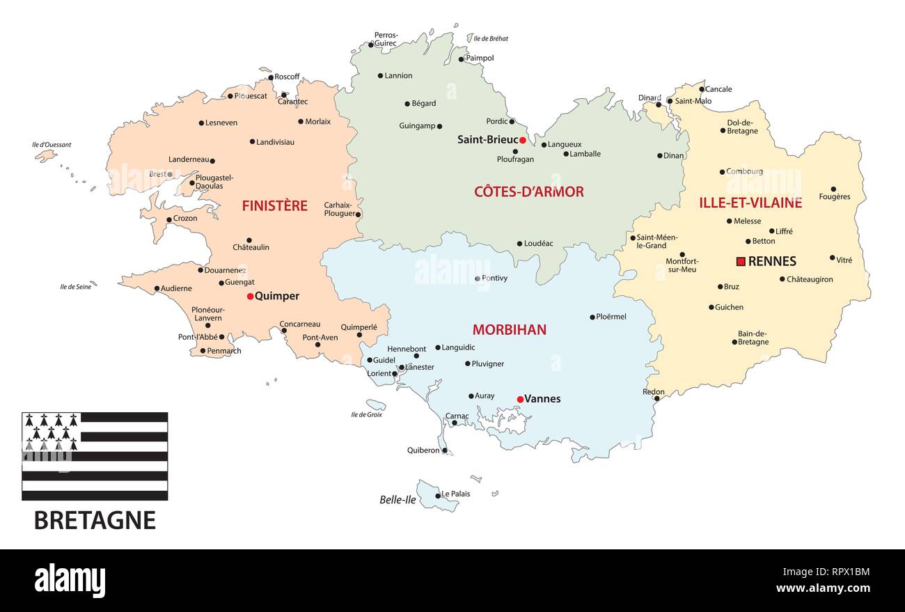 Brittany french region Cut Out Stock Images & Pictures - Alamy