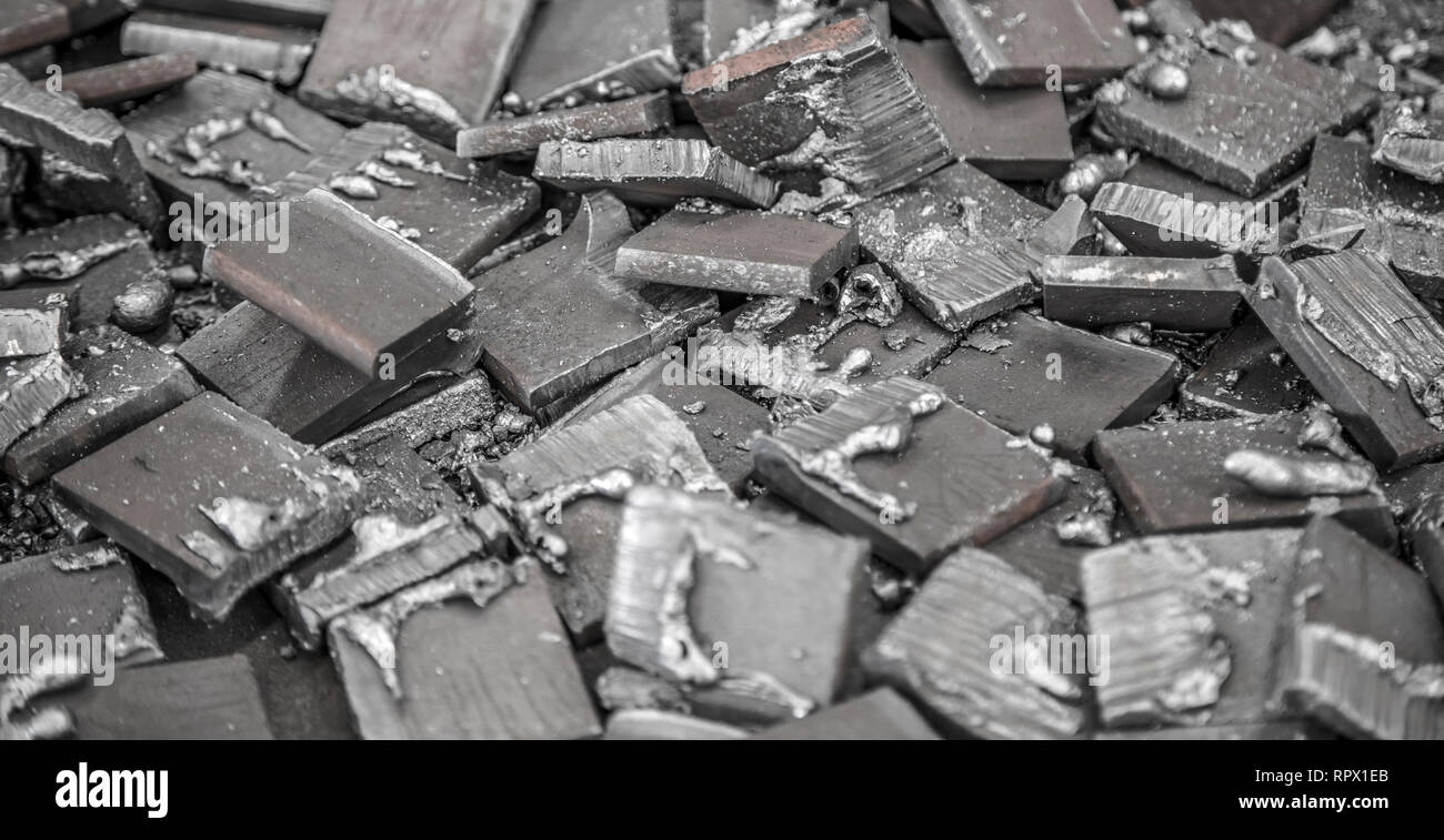 metal scrap industry production steel Stock Photo - Alamy