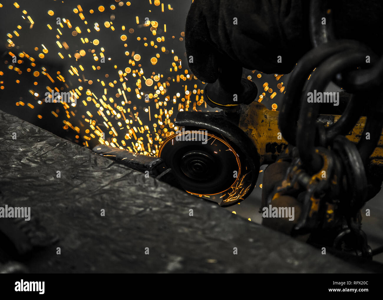spark drill hand tool Stock Photo - Alamy