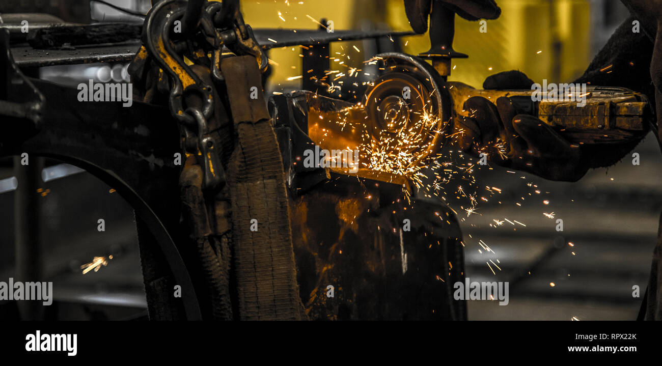 spark drill hand tool Stock Photo - Alamy