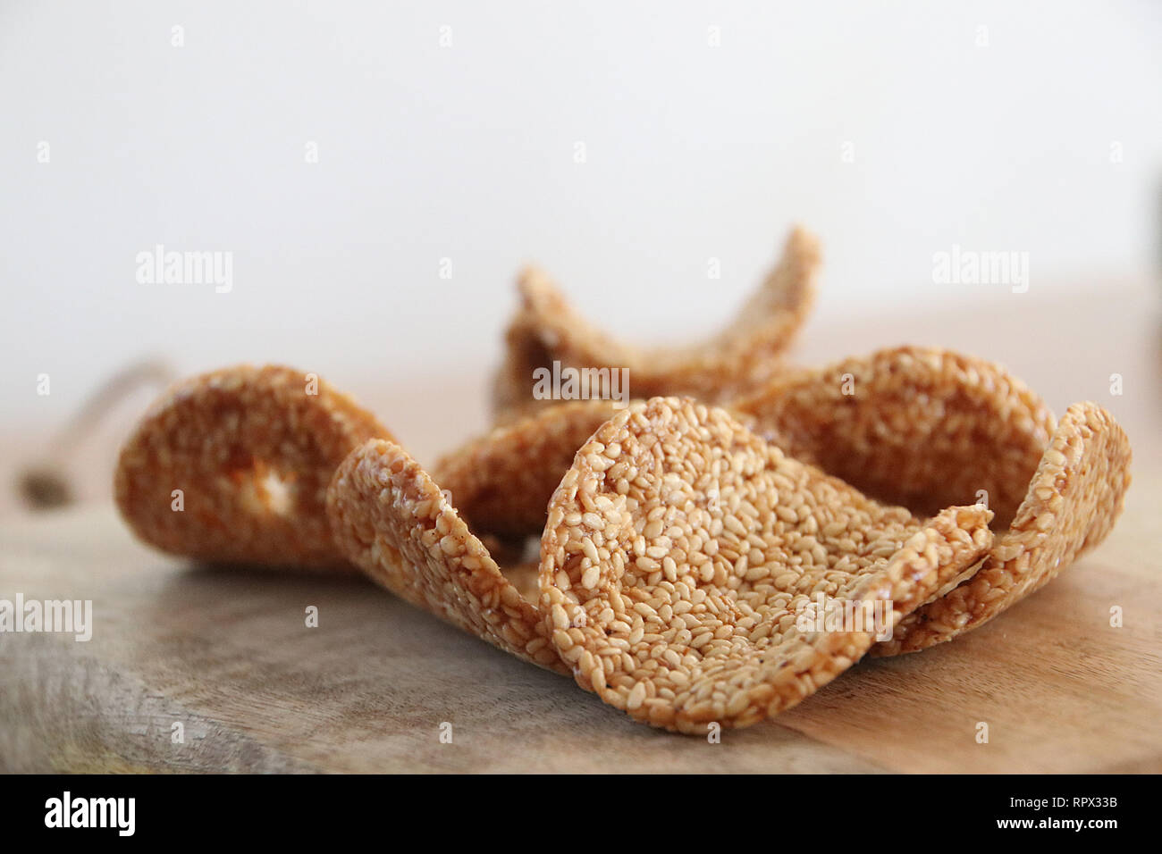 Sesame seed close up hi-res stock photography and images - Alamy