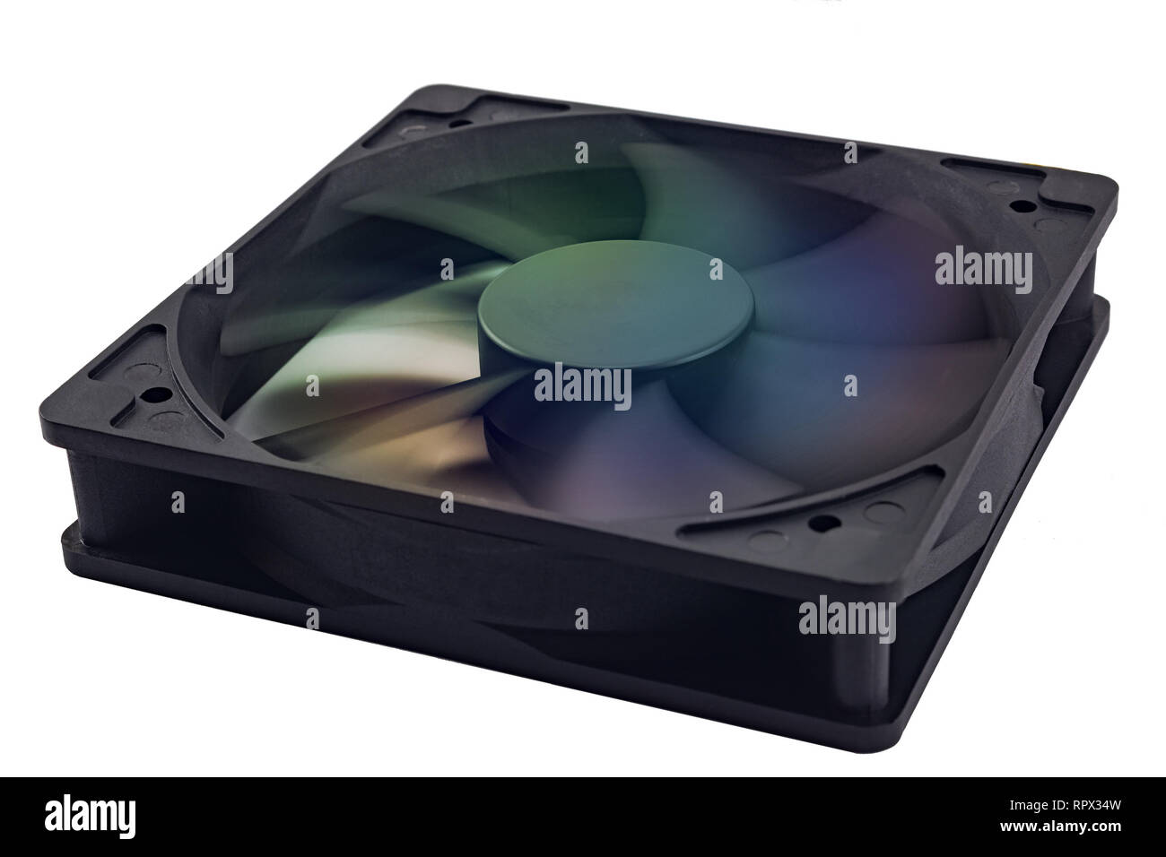 computer fan isolated on white background, high resolution Stock Photo ...