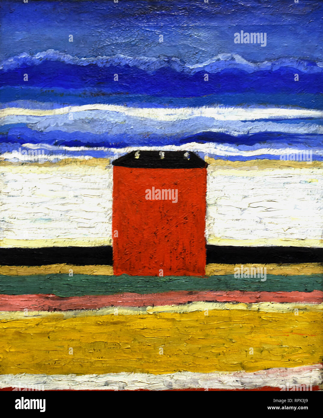 Red house 1932 kazimir malevich hi-res stock photography and images - Alamy