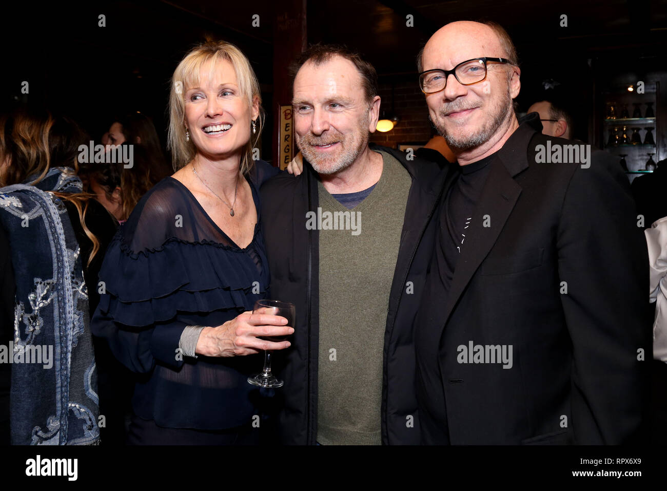 Opening night party for Colin Quinn: Red State Blue State held at AOC ...