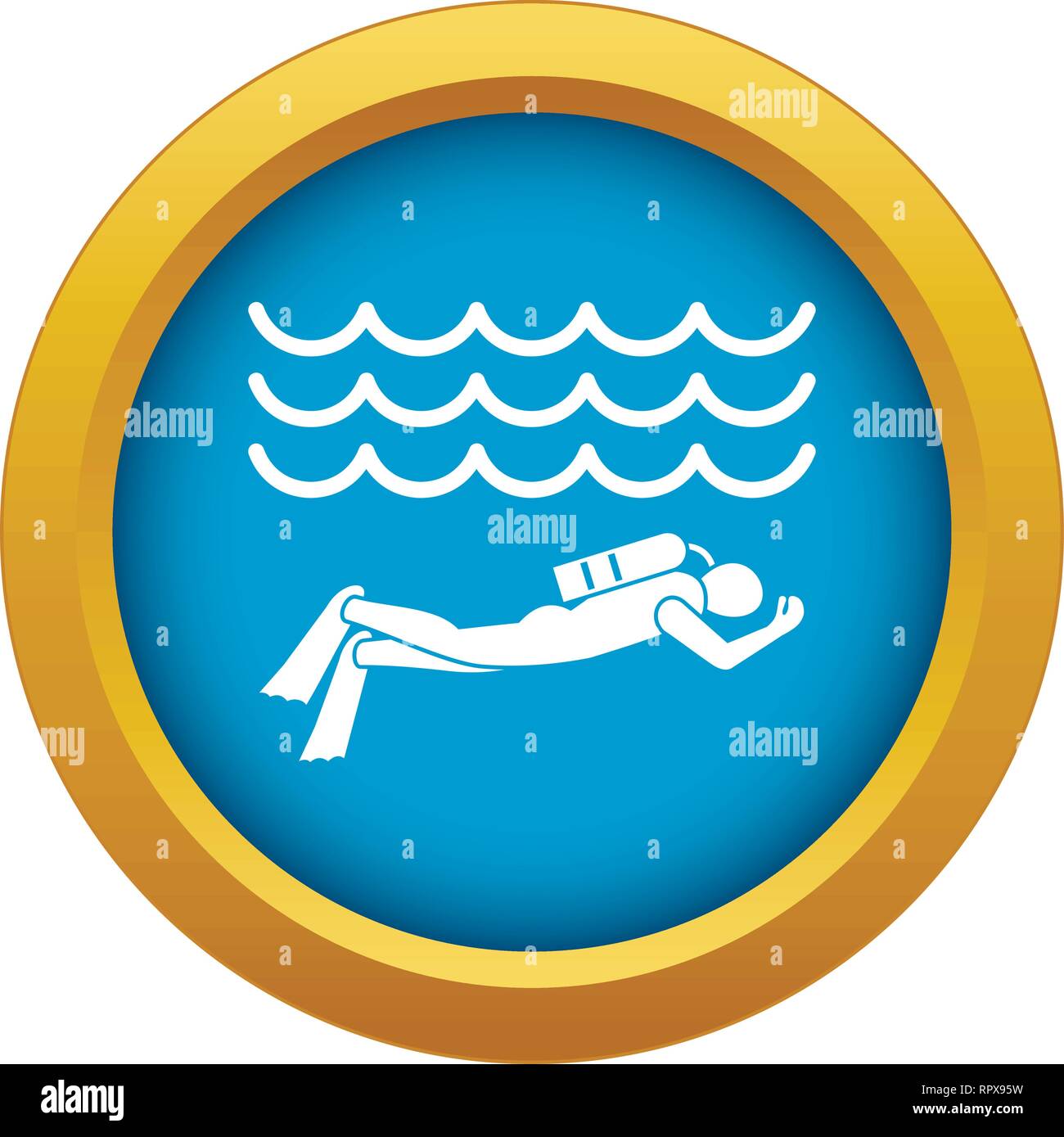 Dive gesture Stock Vector Images - Alamy