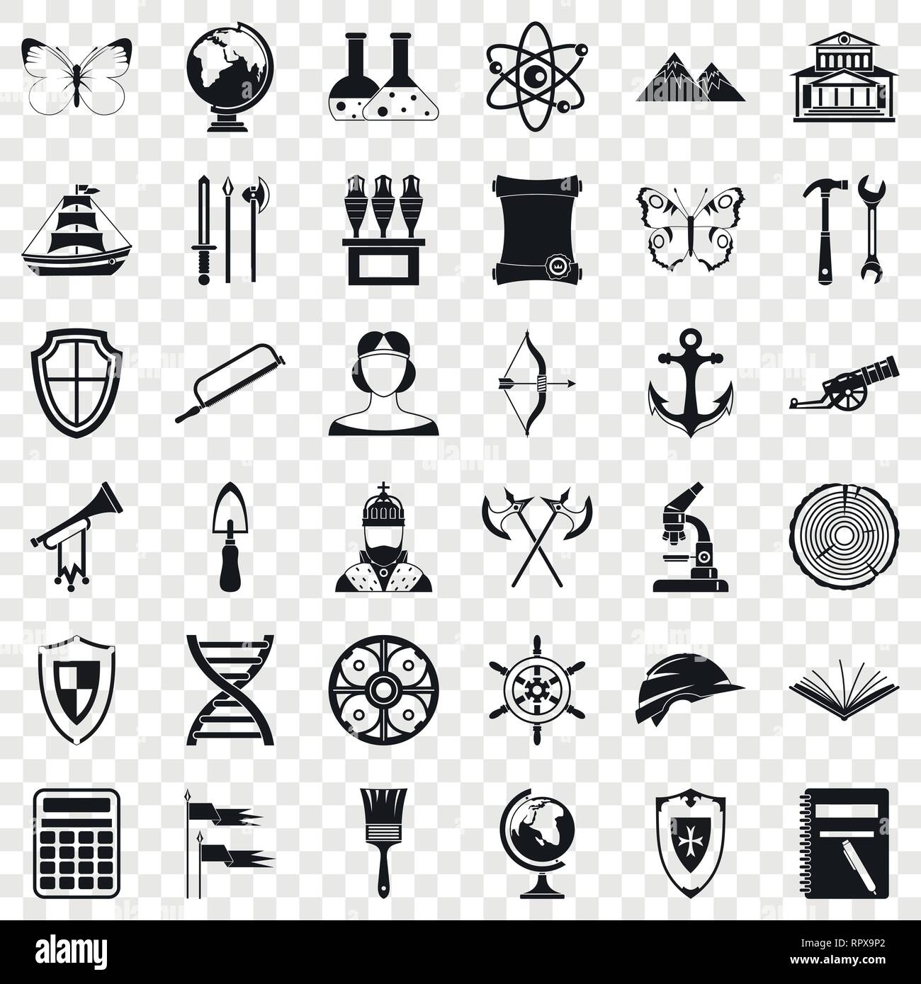 Pen archeology Stock Vector Images - Alamy