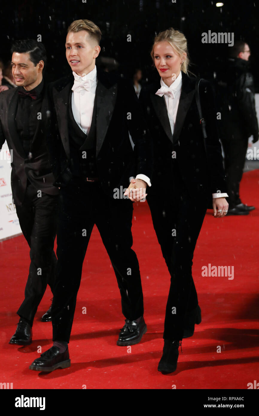 The National Television Awards (NTA's) 2019 held at the O2 - Arrivals Featuring: James McVey ...