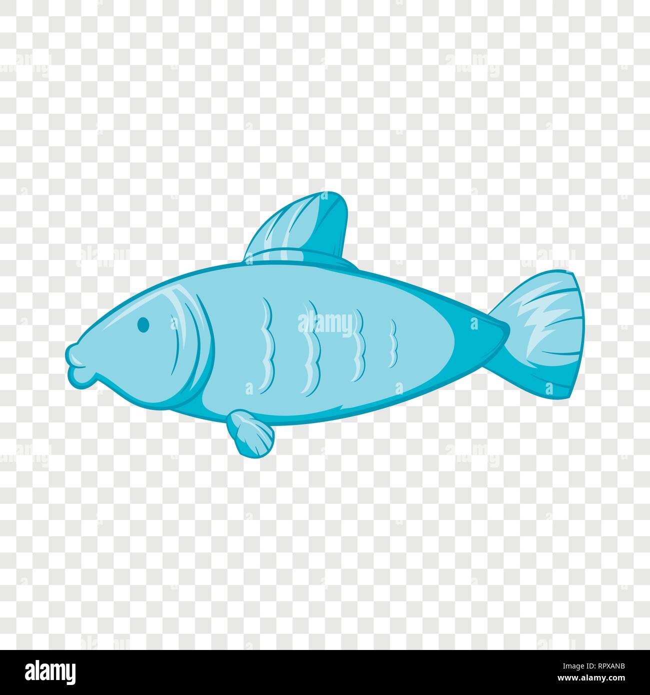 Fish icon, cartoon style Stock Vector Image & Art - Alamy