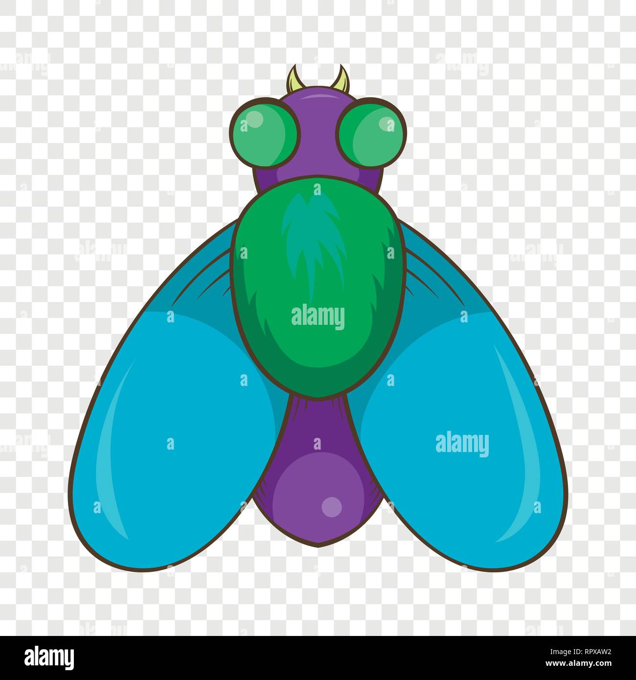 Fly icon, cartoon style Stock Vector Image & Art - Alamy