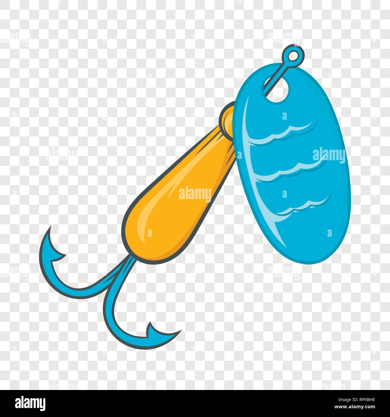 Hook for catching fish icon, cartoon style Stock Vector Image & Art - Alamy