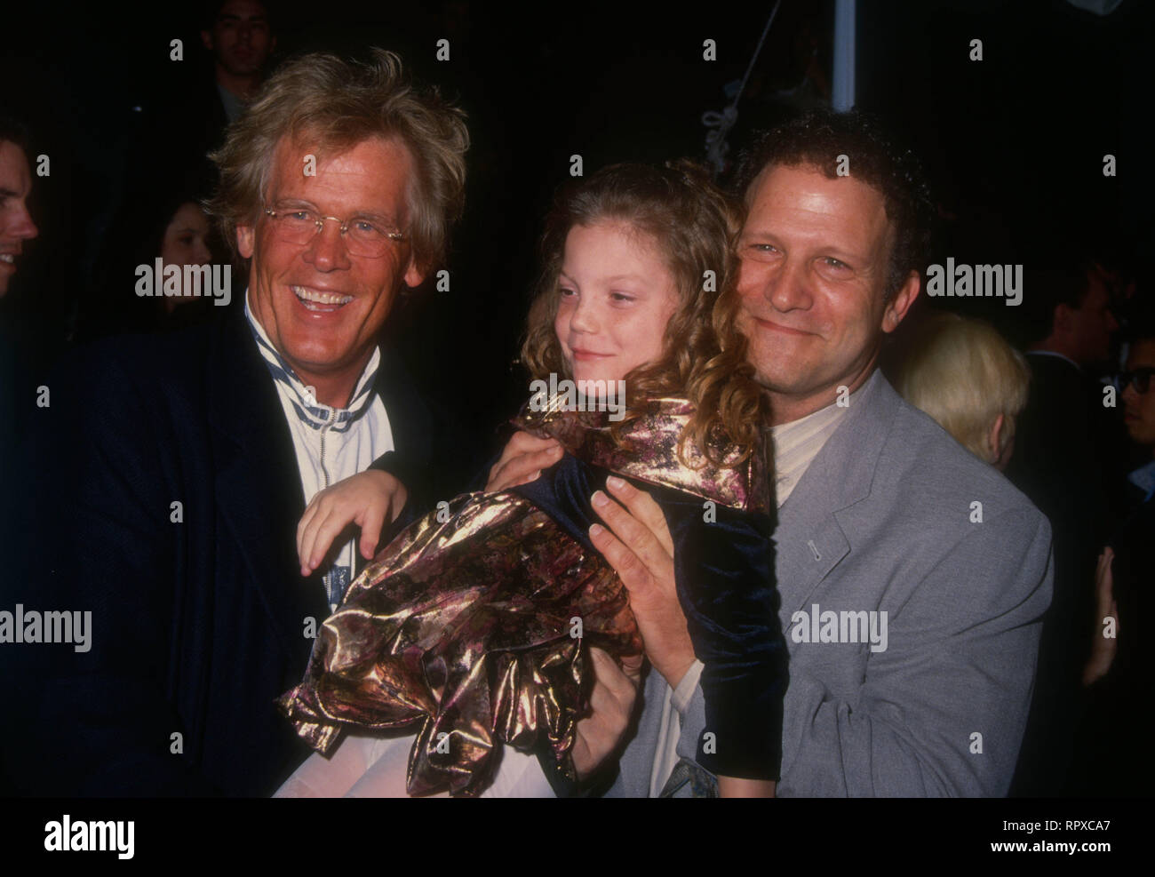 WESTWOOD, CA - JANUARY 23: Actor Nick Nolte, actress Whittni Wright and actor Albert Brooks ...