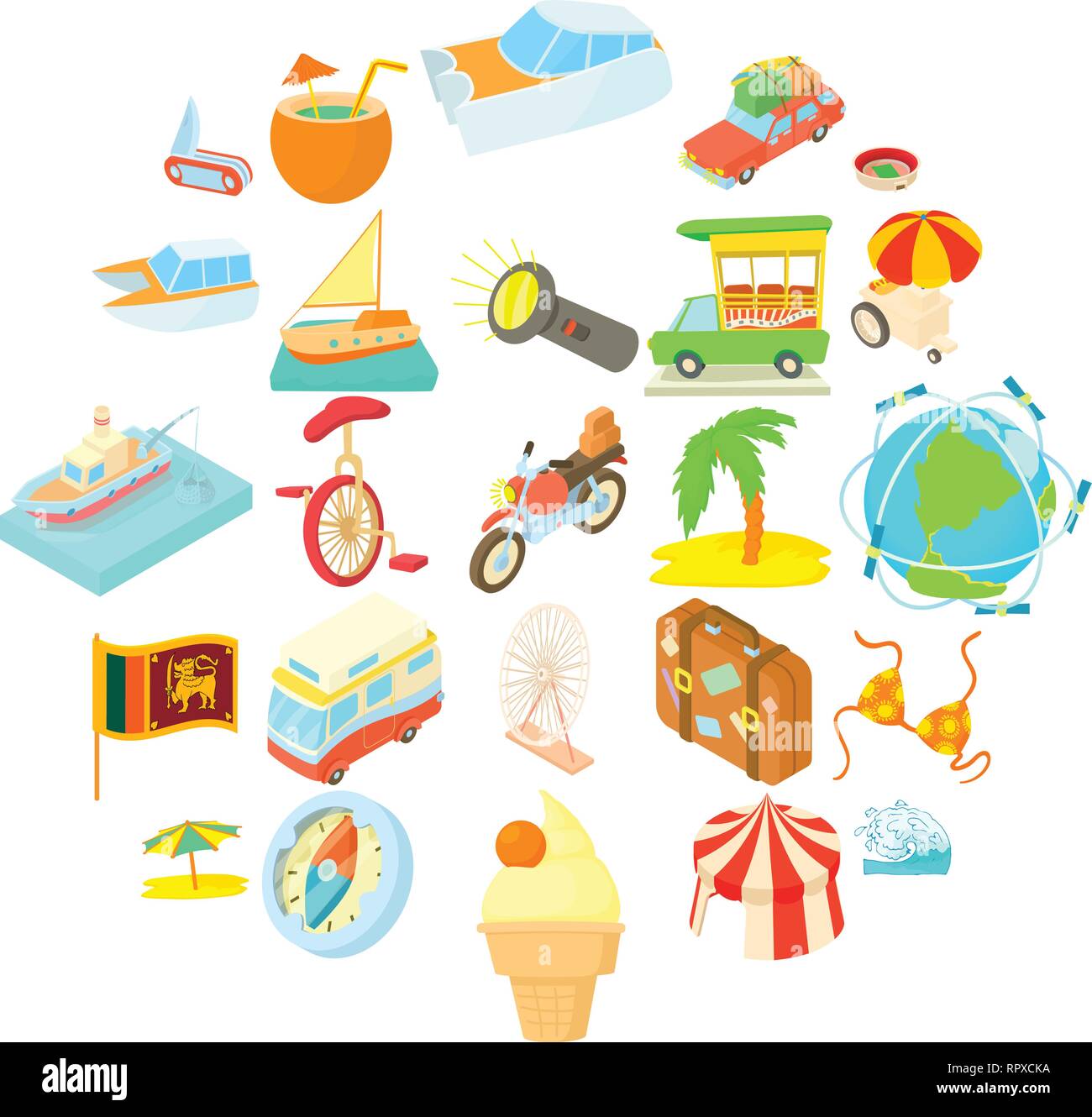 Courage icons set, cartoon style Stock Vector Image & Art - Alamy
