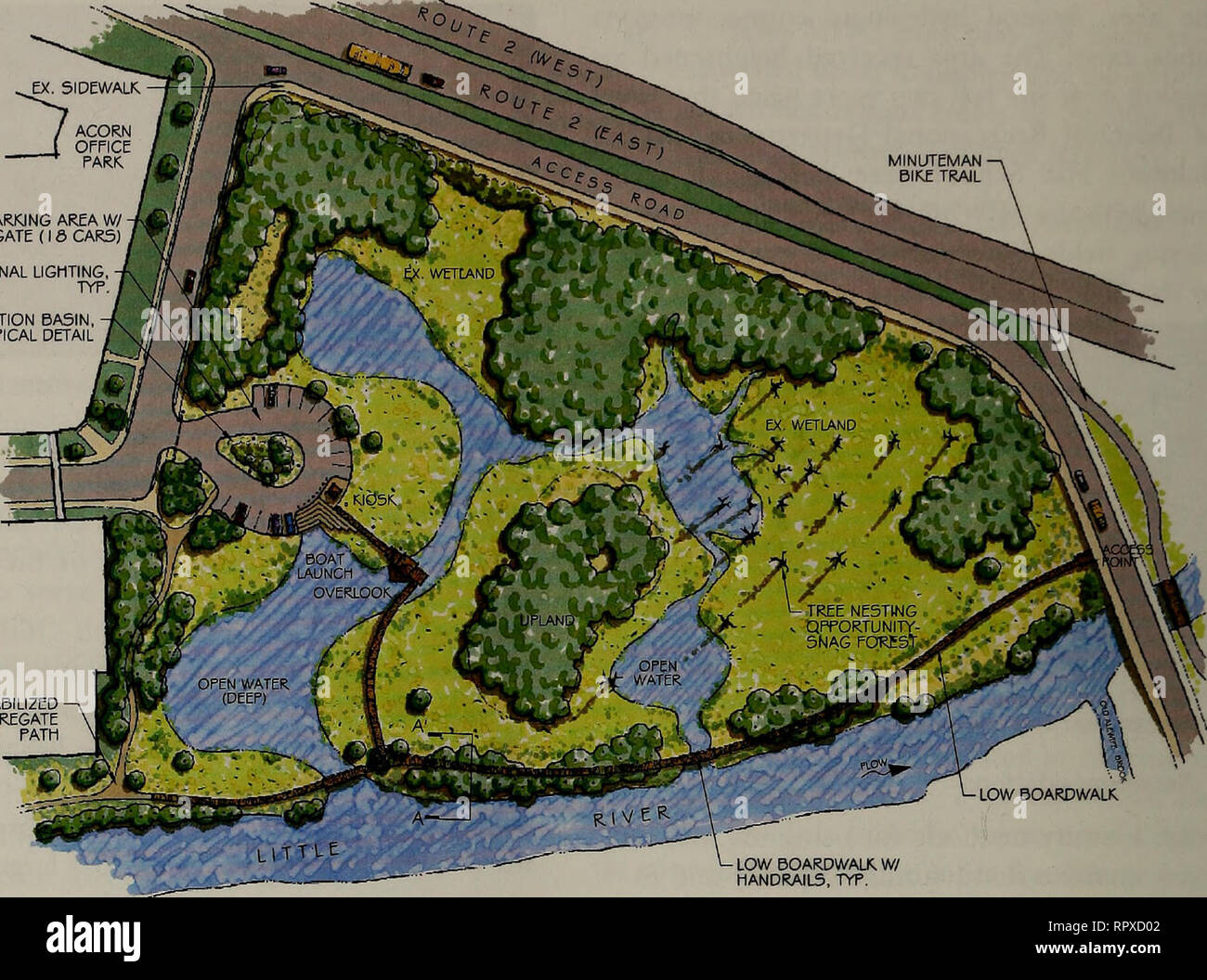 . Alewife Reservation & Alewife Brook master plan. Wetlands; Wetland ...