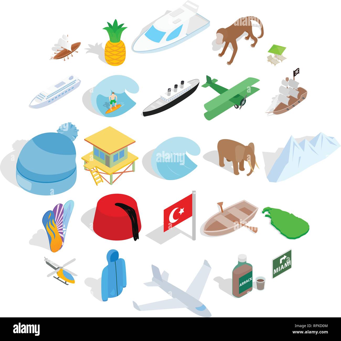 Long shot of forest Stock Vector Images - Alamy