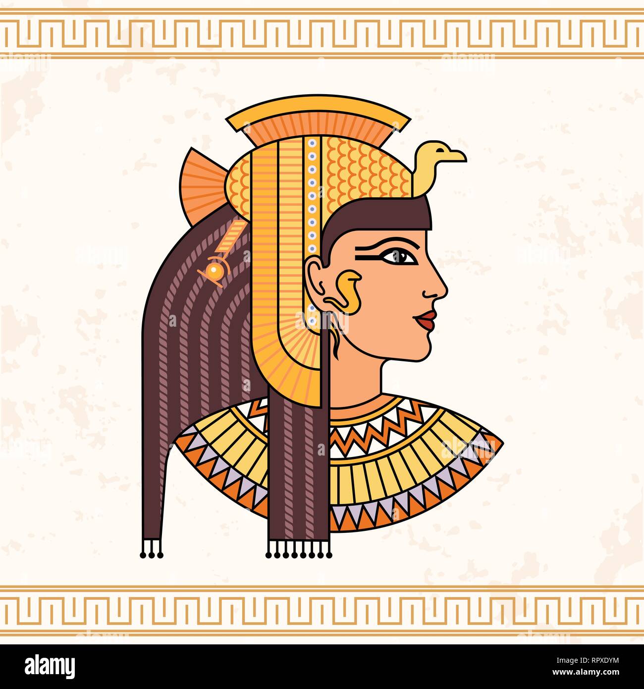 Isis goddess Stock Vector Images - Alamy