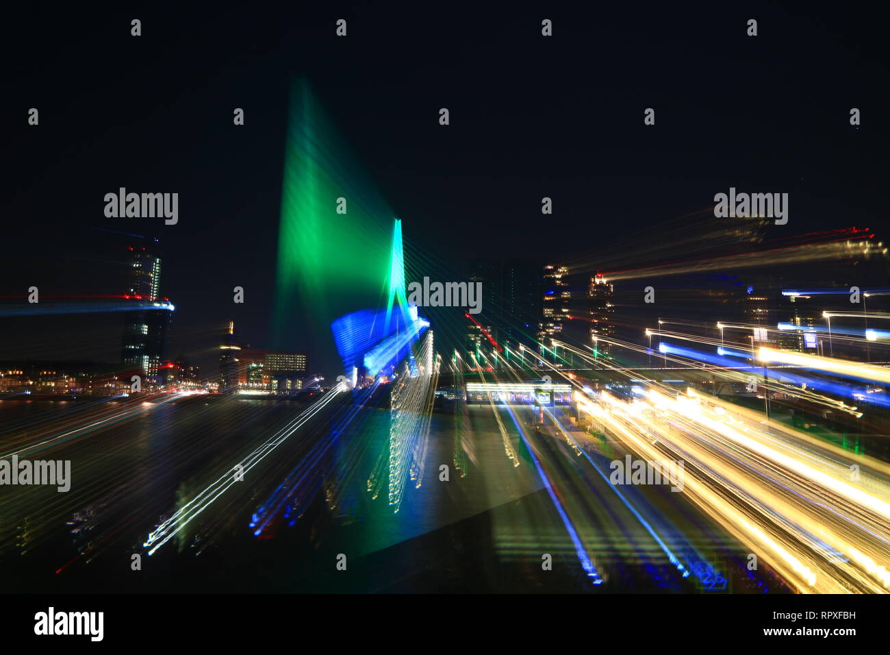 Neon light rotterdam hi-res stock photography and images - Alamy