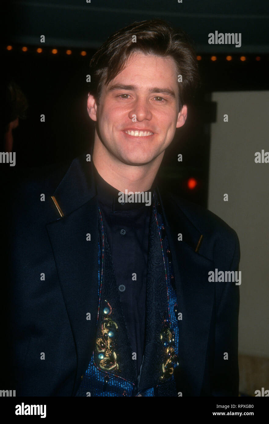 WESTWOOD, CA - JANUARY 25: Actor Jim Carrey attends Warner Bros ...