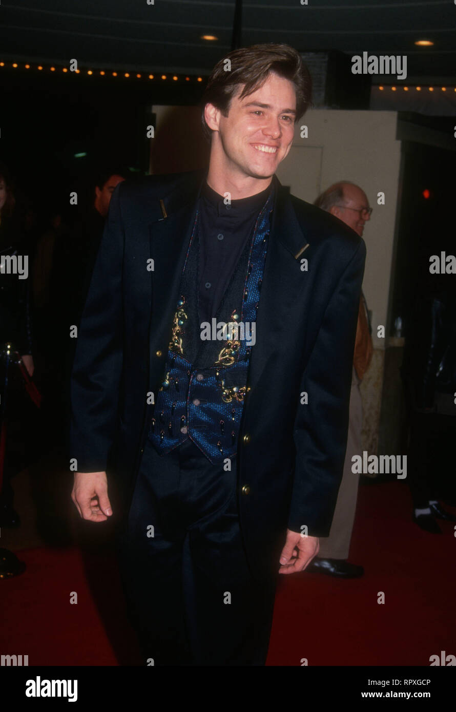 WESTWOOD, CA - JANUARY 25: Actor Jim Carrey attends Warner Bros ...