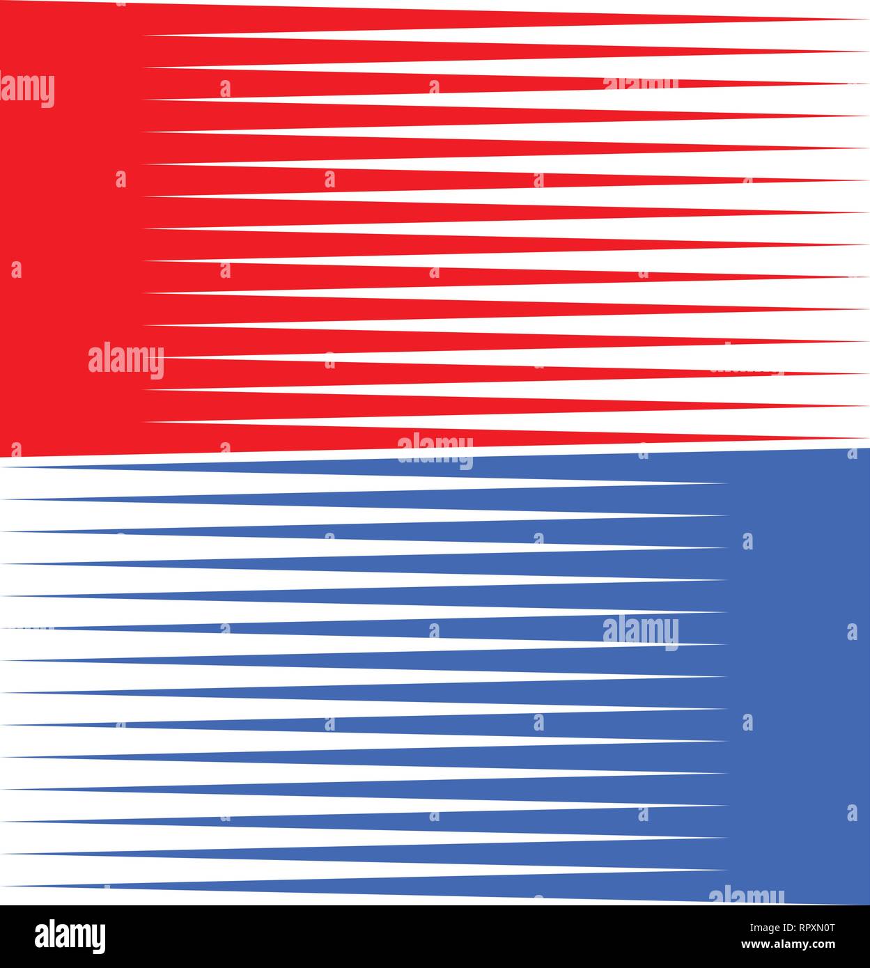 Simple element made of opposing lines , stripes. Duotone generic symbol ...