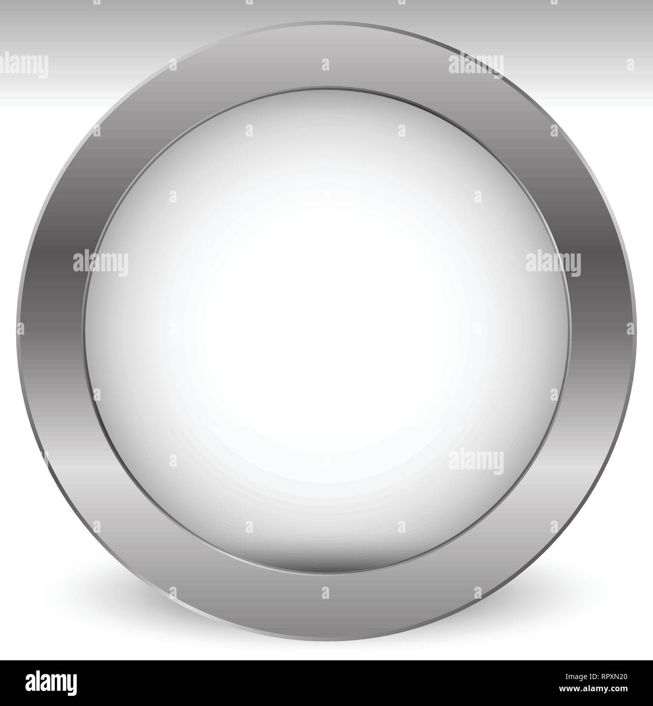 Shaded empty circle with transparent inner part Stock Vector Image ...