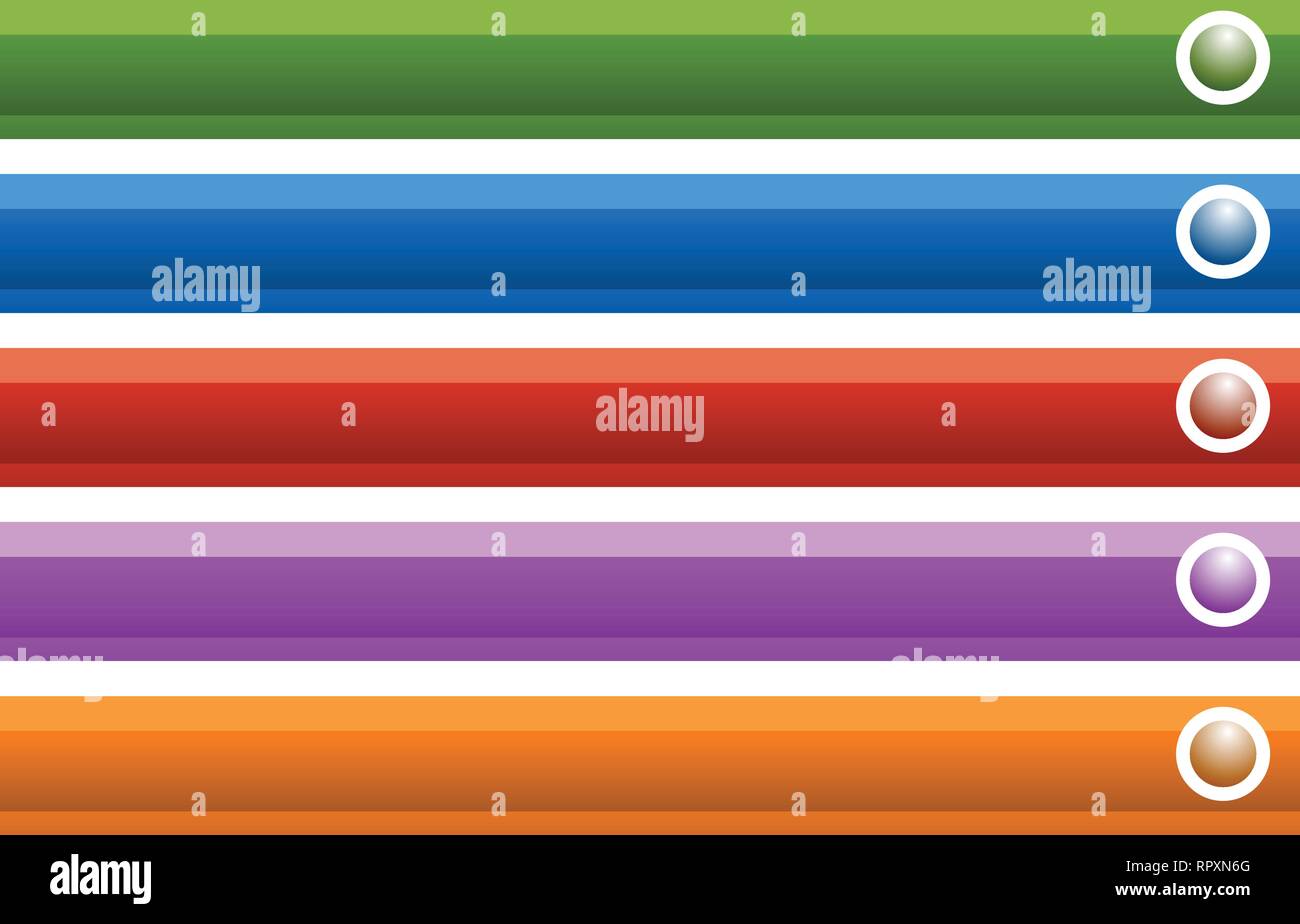 Horizontal button, banner backgrounds. Set of banners, buttons Stock ...