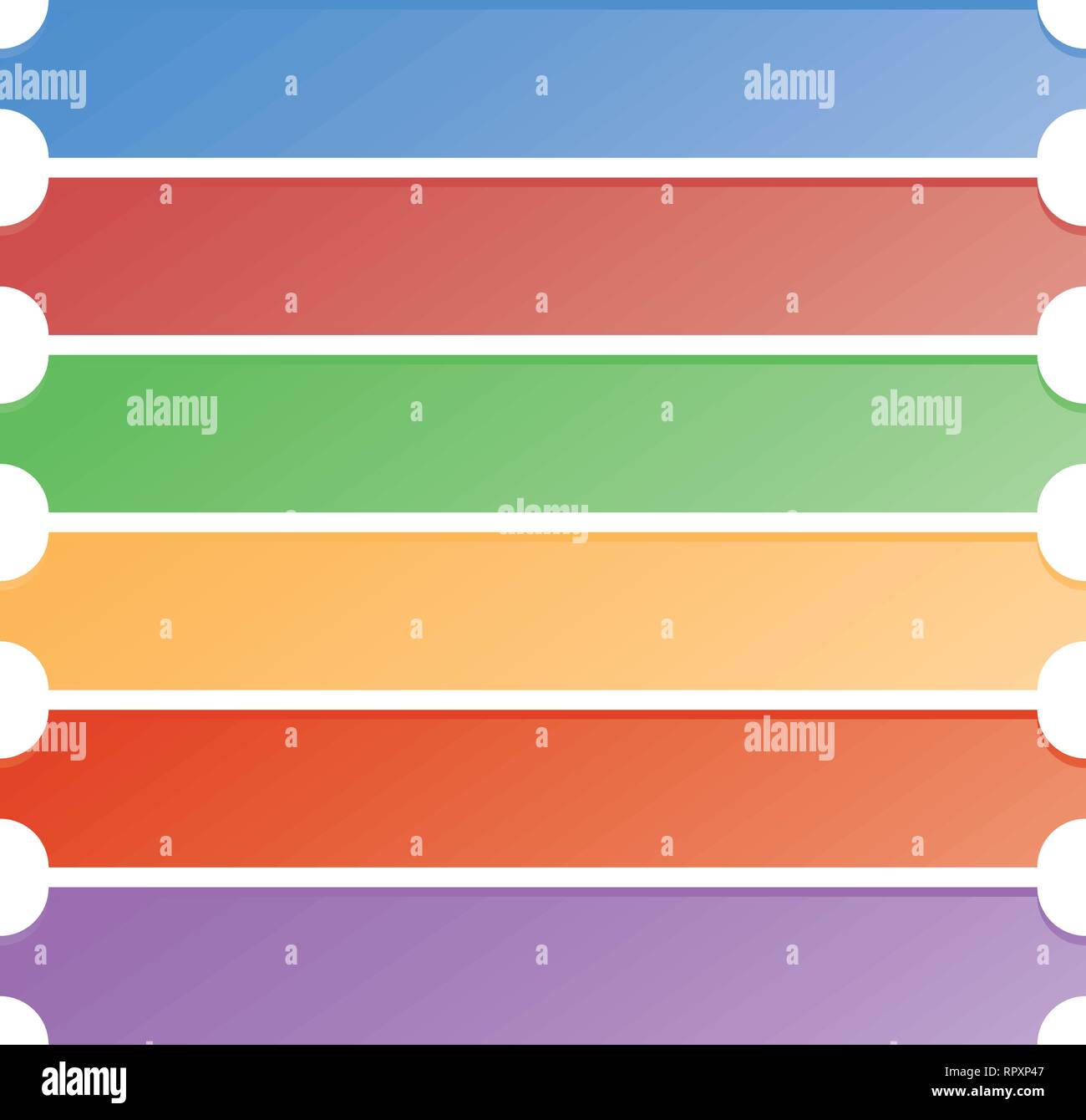 Rectangle button, banner, plate backgrounds with empty space. Buttons ...