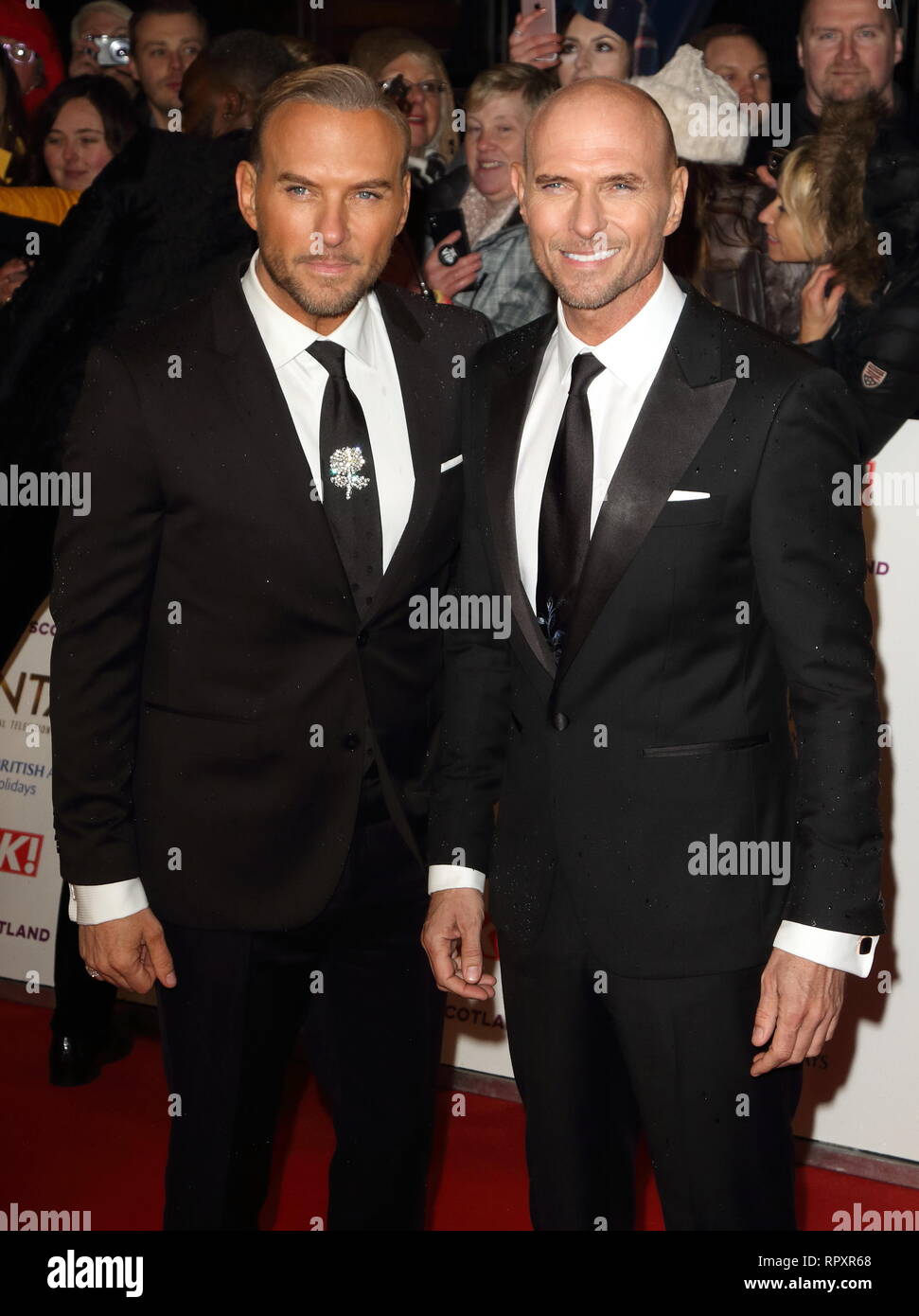 National Television Awards at The O2, Peninsula Square, London Featuring: Matt Goss, Luke Goss ...