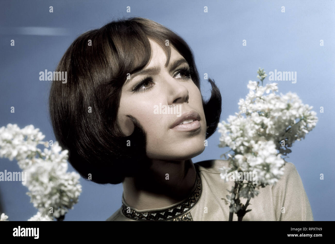 ALEXANDRA Sängerin ALEXANDRA (1942 - 1969) , Portrait von 1967 Stock ...