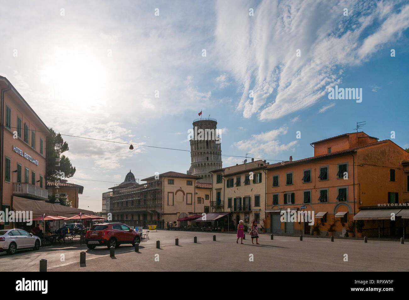 The city Centre of Pisa Stock Photo - Alamy