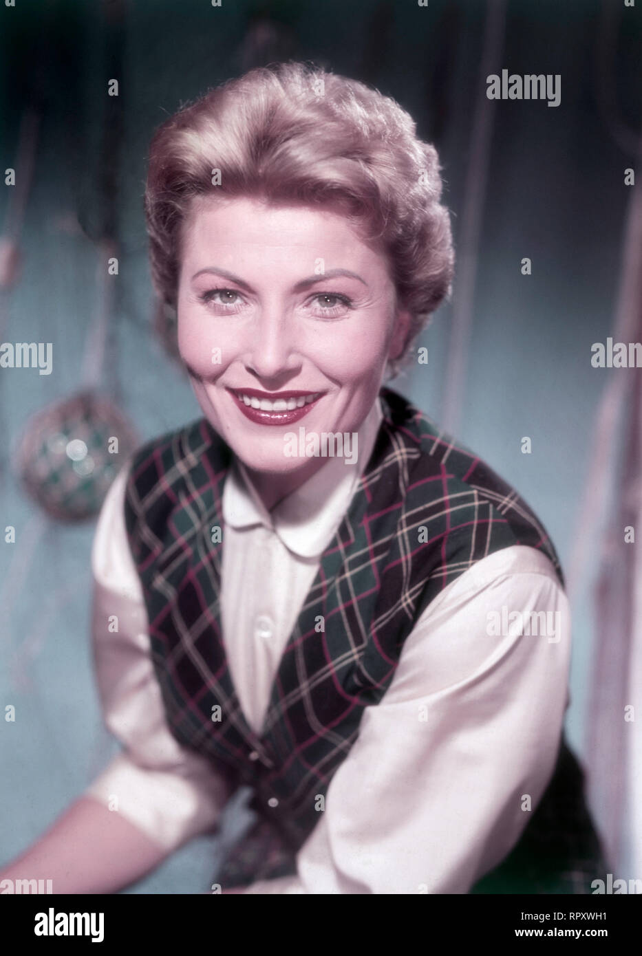 Die deutsche Schauspielerin Winnie Markus, 1959/1960. German actress ...