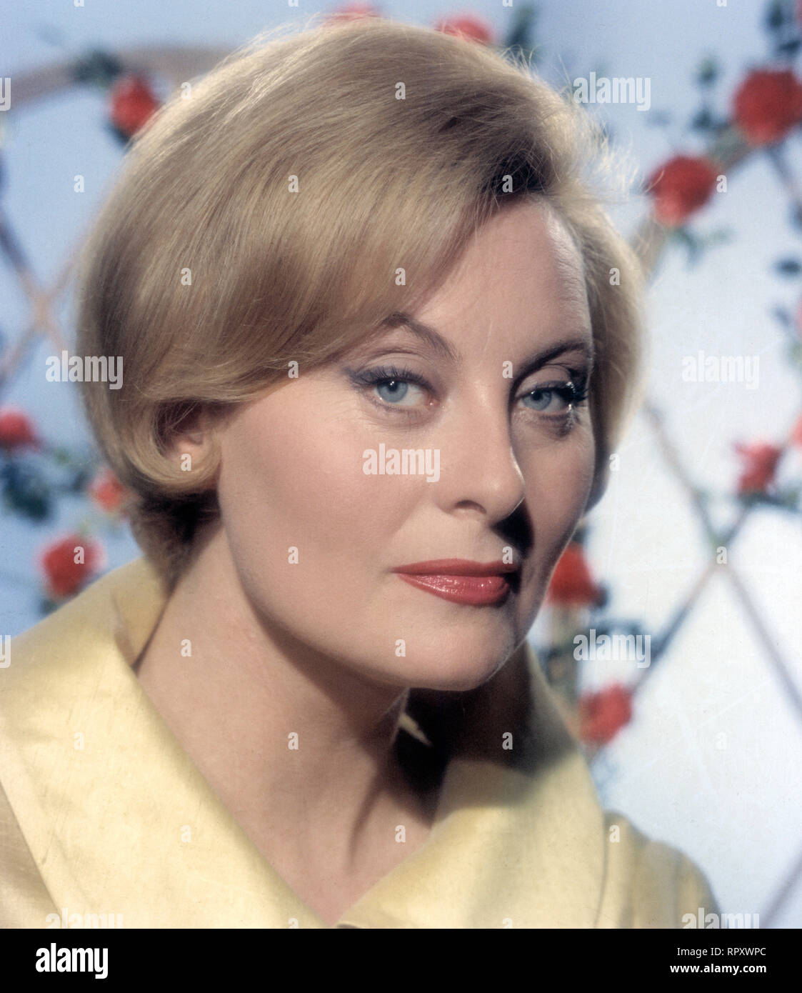 Die französische Schauspielerin Michele Morgan, 1959. French actress ...