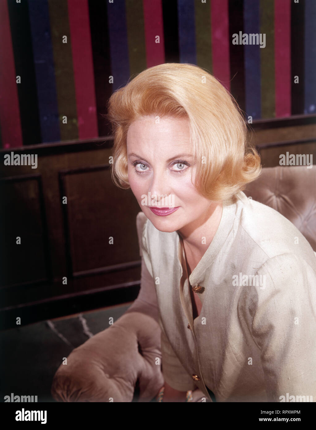 Die französische Schauspielerin Michele Morgan, 1959. French actress ...