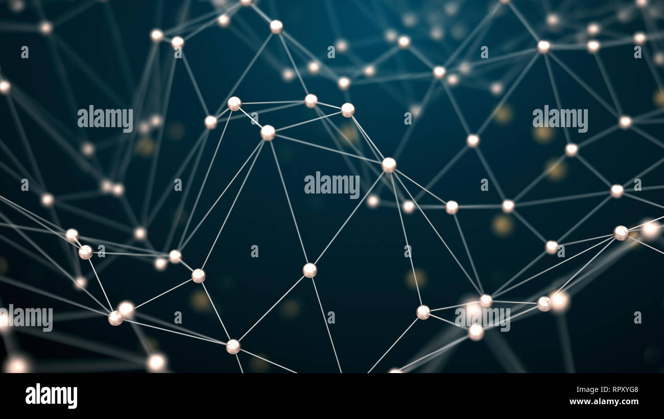 Image of Abstract network Stock Photo - Alamy