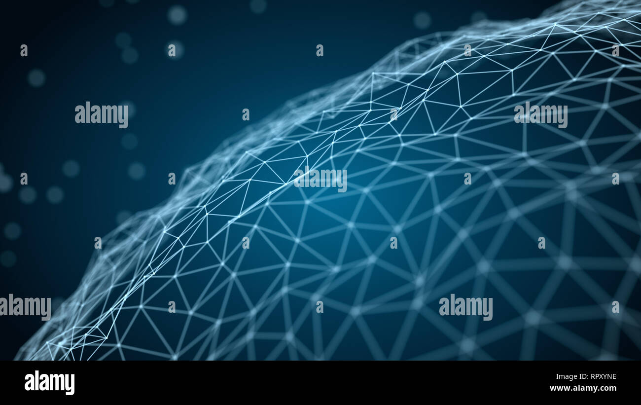 Abstract network concept Stock Photo - Alamy